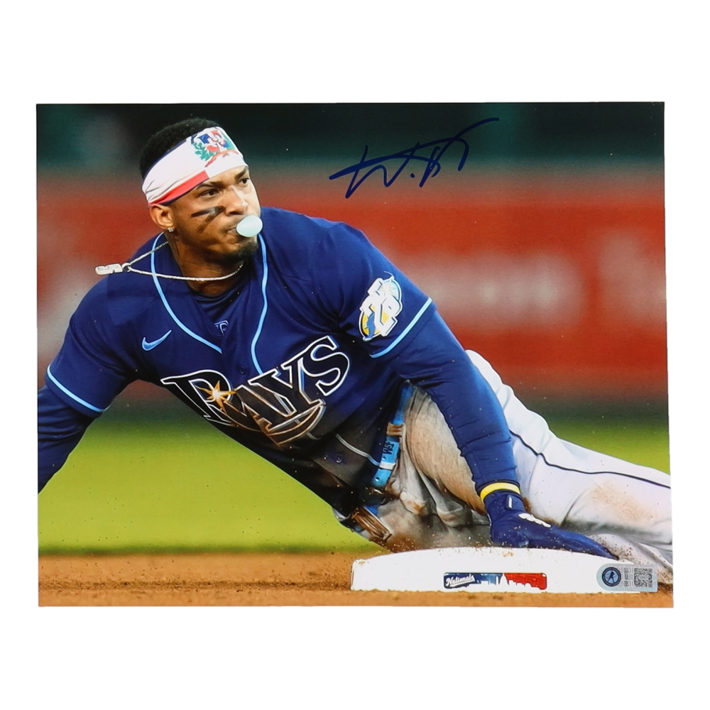 Wander Franco Signed Rays 8x10 Photo (Franco) | Pristine Auction