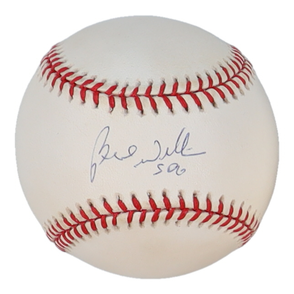Bernie Williams Signed 1996 World Series Baseball Inscribed "SDG" (PSA ...
