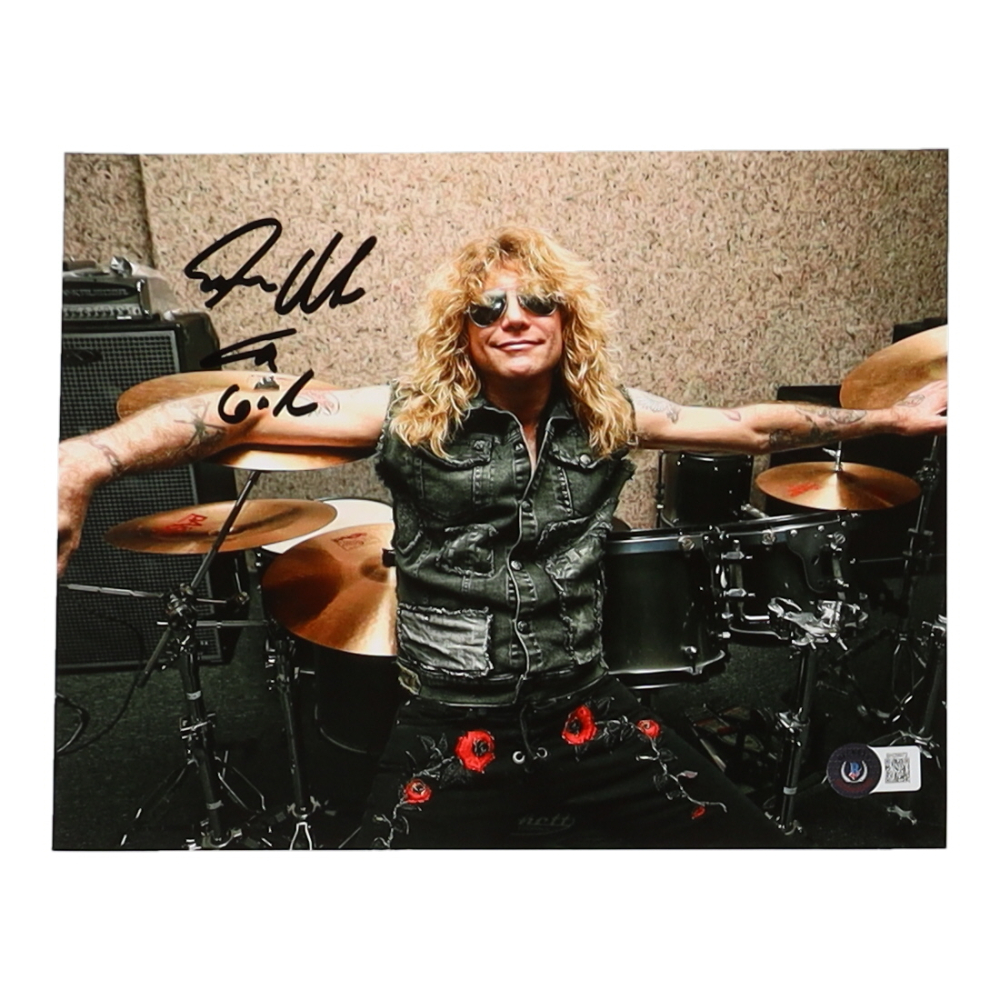 Steven Adler Signed Guns N' Roses 8x10 Photo Inscribed "GnR" (Beckett ...