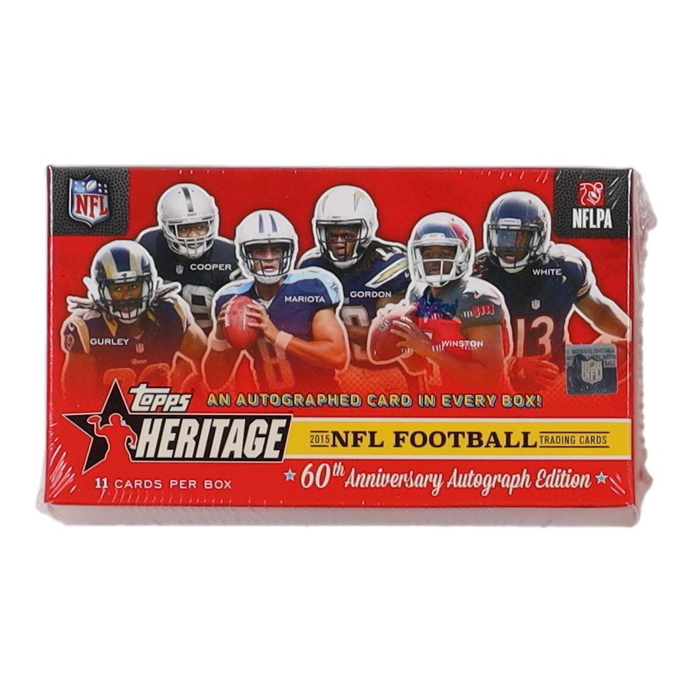 2015 Topps Heritage Football Card Box with (1) Pack | Pristine Auction
