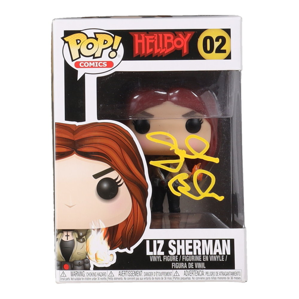 Selma Blair Signed "Hellboy" #02 Liz Sherman Funko Pop! Vinyl Figure (Beckett) | Pristine Auction