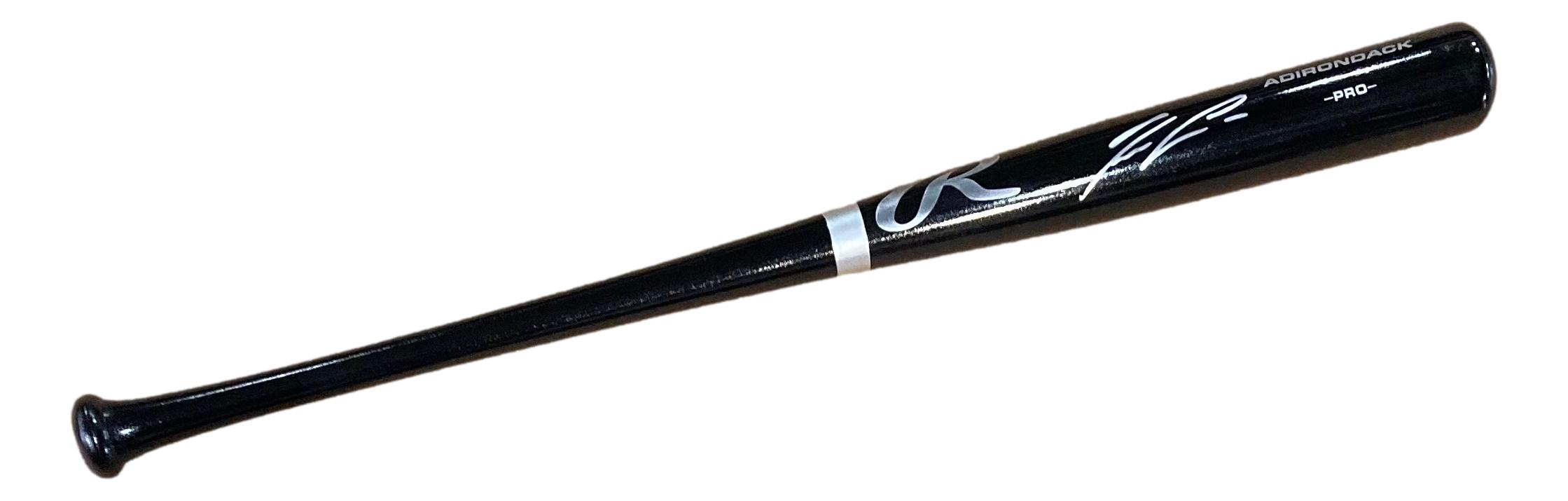 Ronald Acuna Jr. Signed Rawlings Adirondack Baseball Bat (Beckett ...