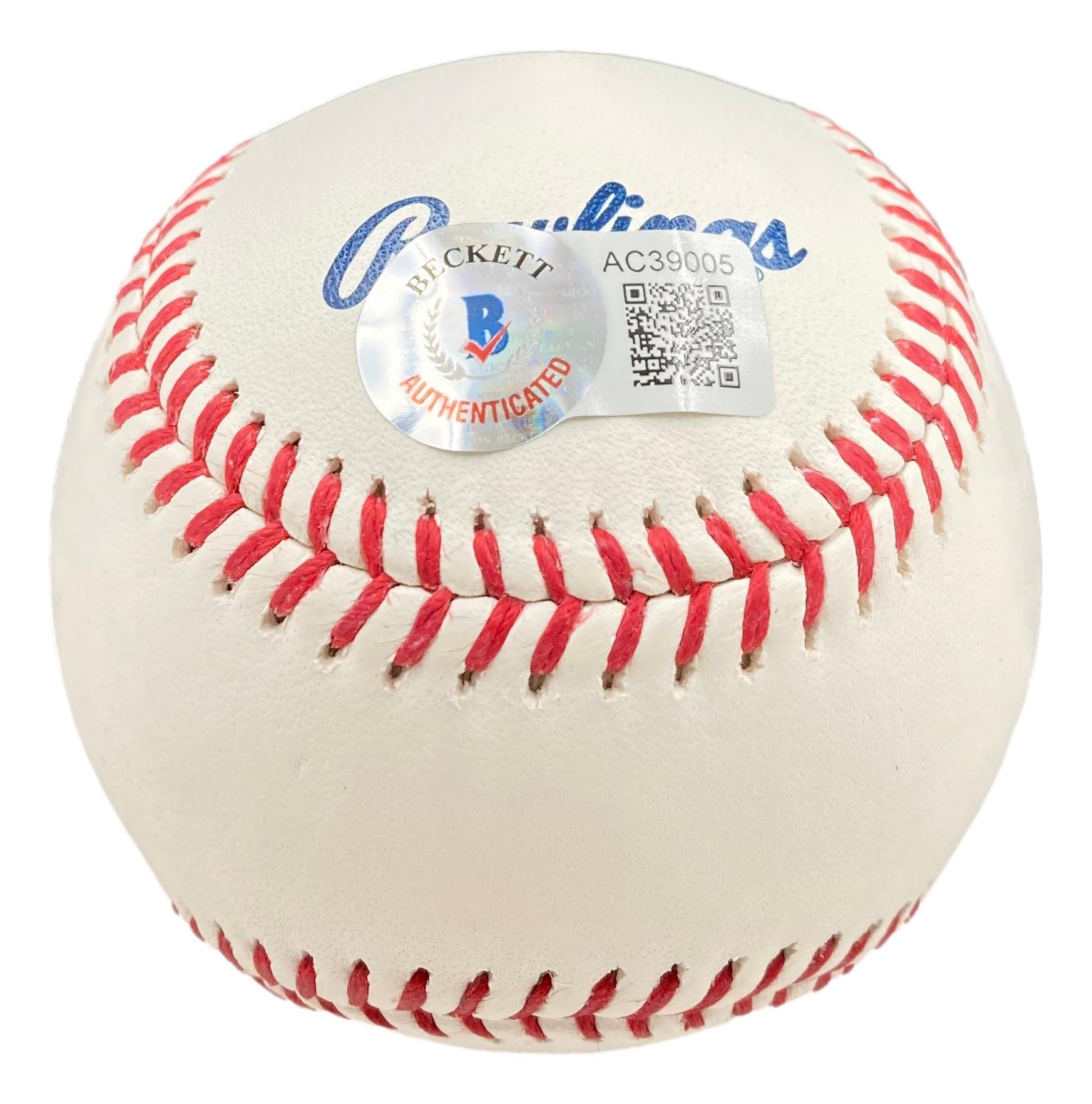 Ken Griffey Jr. Signed Hall of Fame Logo Baseball Inscribed "HOF 16 ...