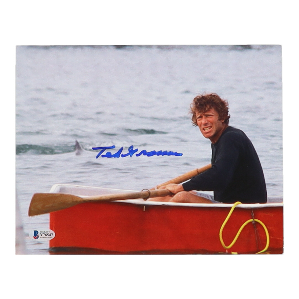 Ted Grossman Signed "Jaws" 8x10 Photo (Beckett) | Pristine Auction