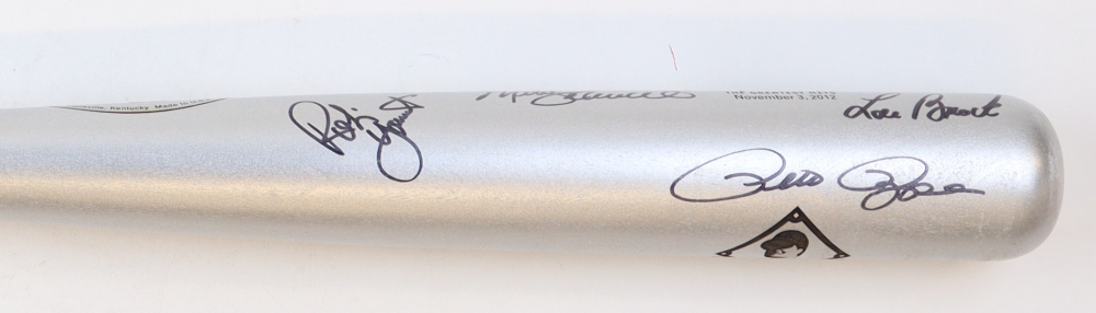 Baseball Hall of Famers Louisville Slugger Silver Commemorative ...