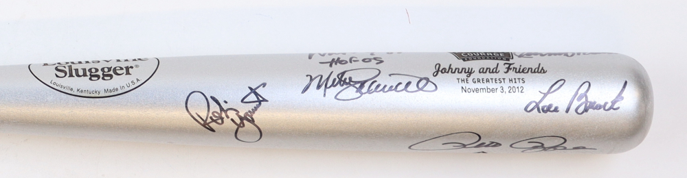 Baseball Hall of Famers Louisville Slugger Silver Commemorative ...