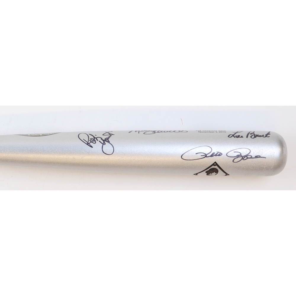 Baseball Hall of Famers Louisville Slugger Silver Commemorative ...