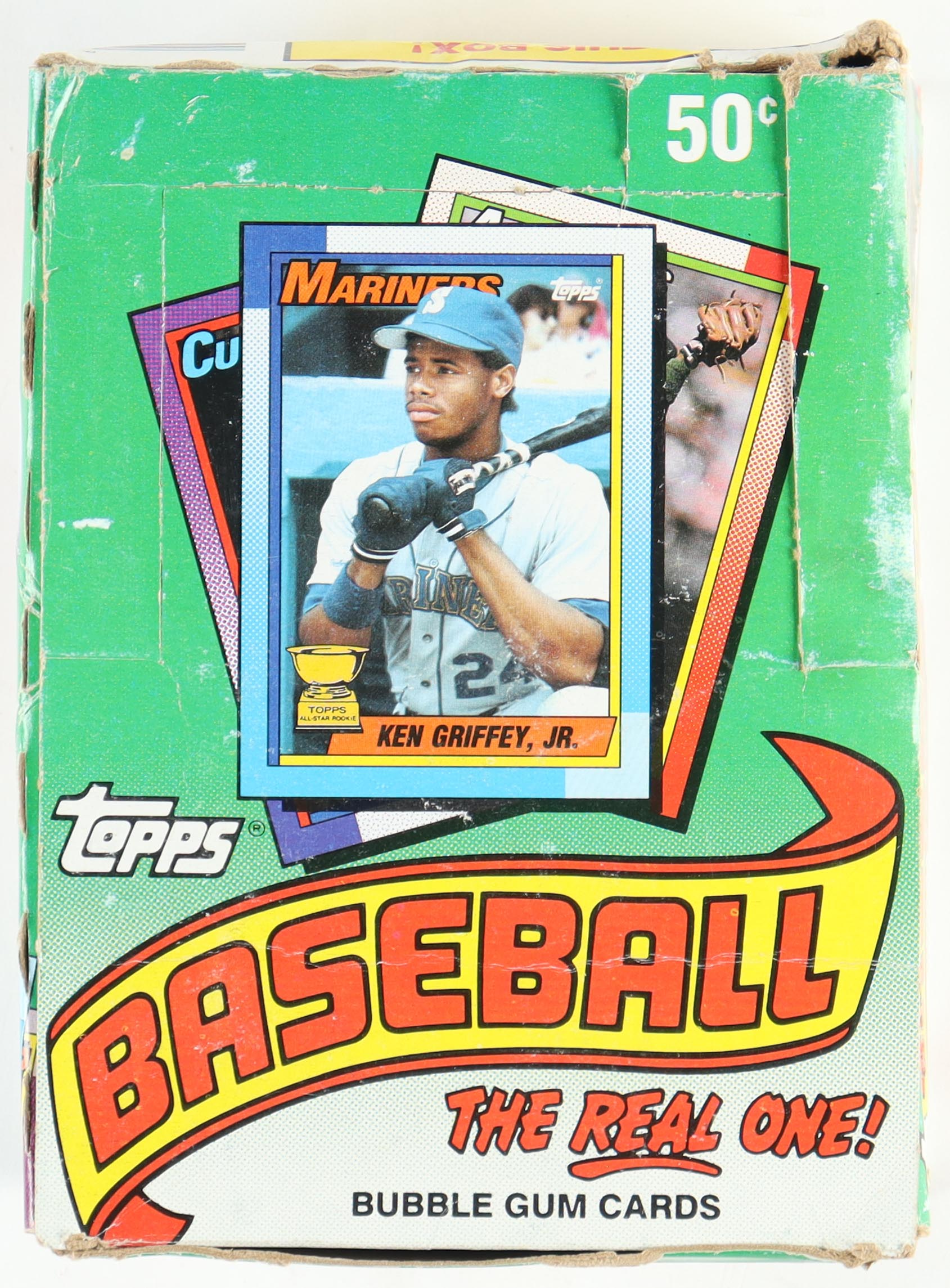 1990 Topps Baseball Wax Box with (36) Packs | Pristine Auction