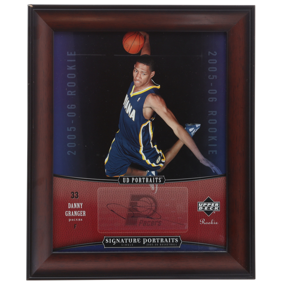 Danny Granger 2005-06 UD Portraits Signature Portraits 8x10 #DG Custom ...