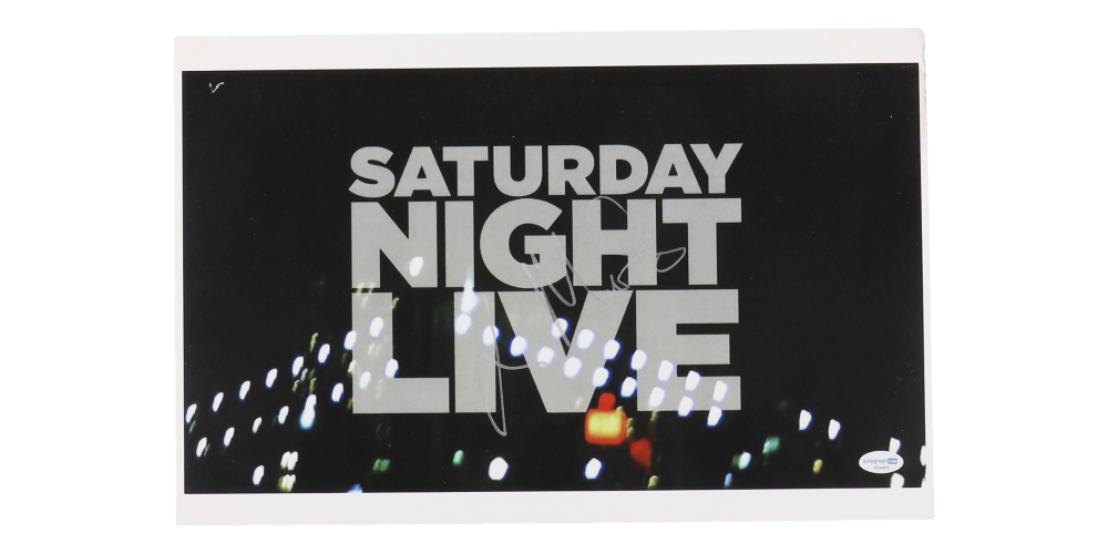 Lorne Michaels Signed "SNL" 11x17 Photo (AutographCOA) | Pristine Auction