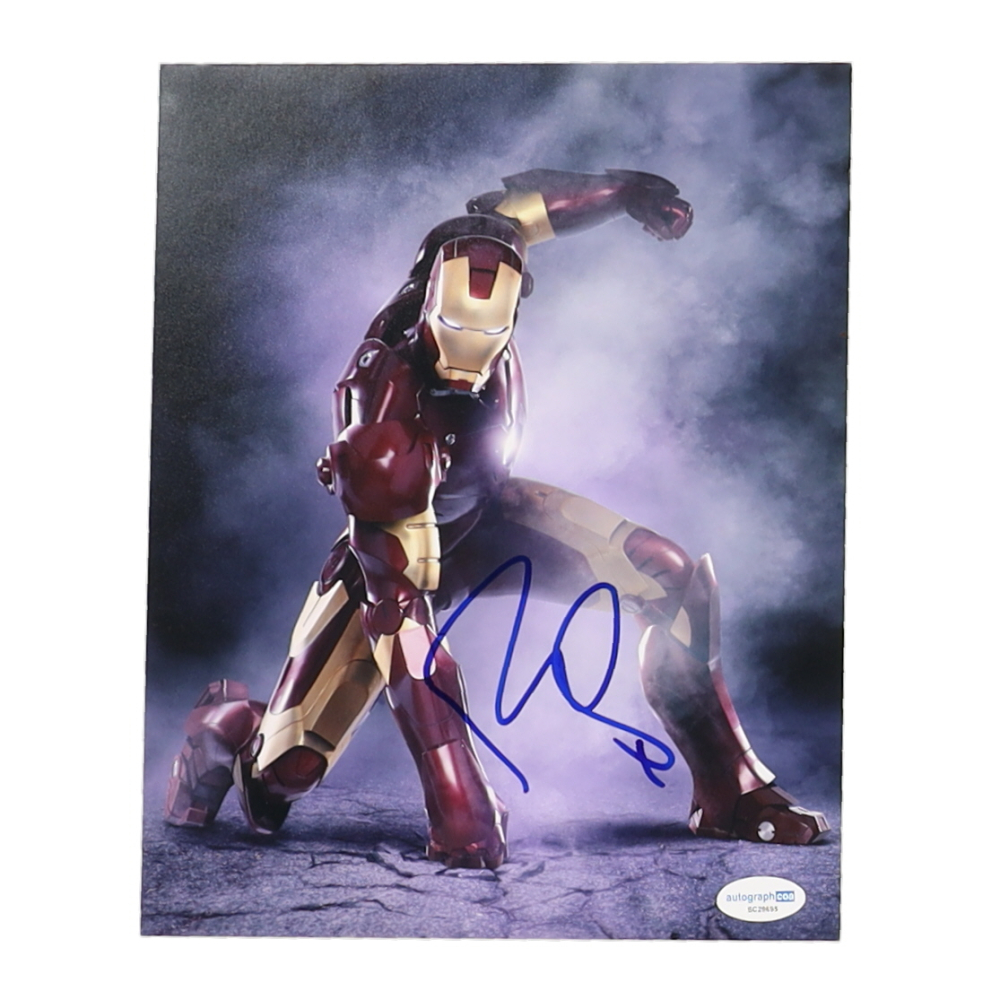 Robert Downey Jr. Signed "Iron Man" 8x10 Photo (AutographCOA ...