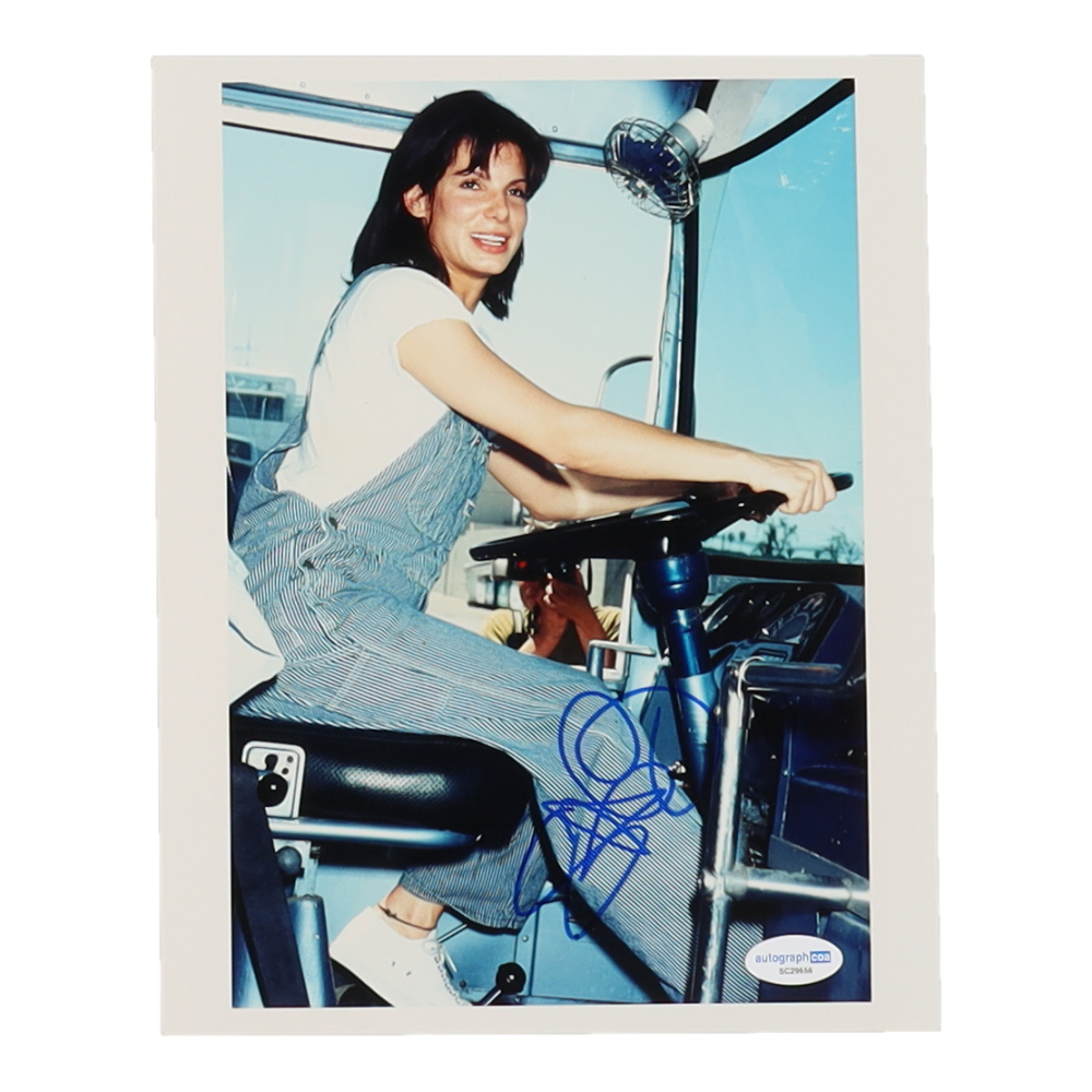 Sandra Bullock Signed 8x10 Photo (AutographCOA) | Pristine Auction