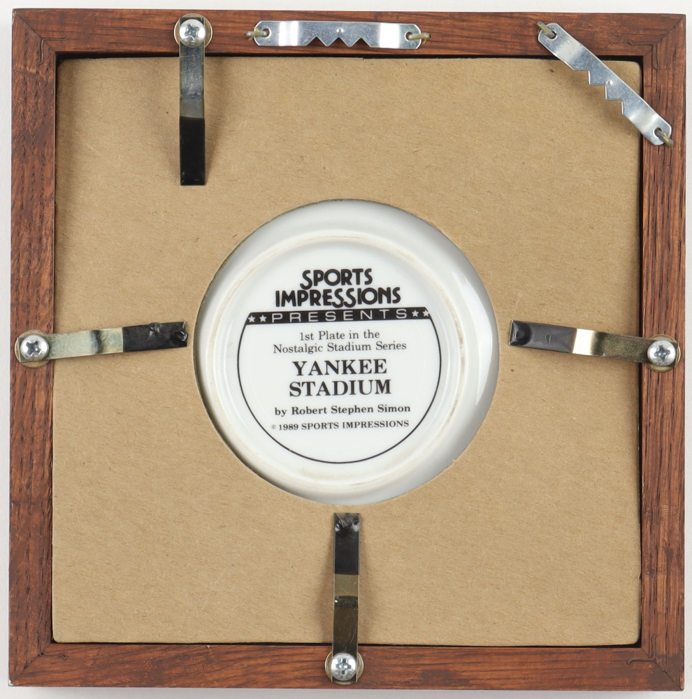 Sports Impressions "Yankee Stadium" Custom Framed Plate Display ...
