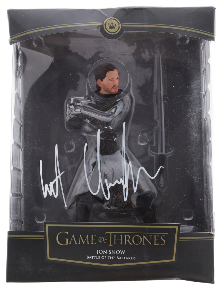 Kit Harington Signed "Game of Thrones" 7" Jon Snow "Battle of the ...