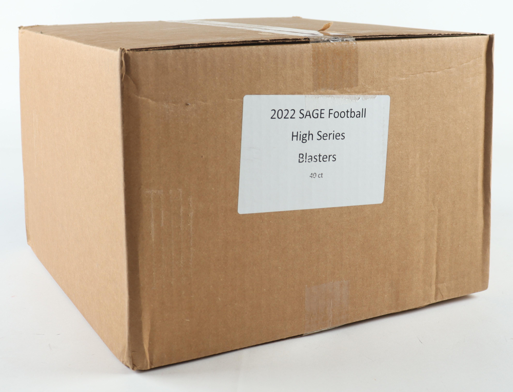 2022 Sage High Series Football Blaster Box Case with (40) Boxes ...