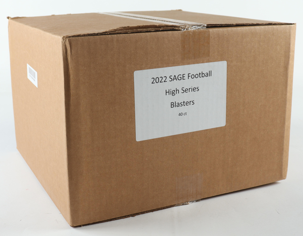 2022 Sage High Series Football Blaster Box Case with (40) Boxes ...