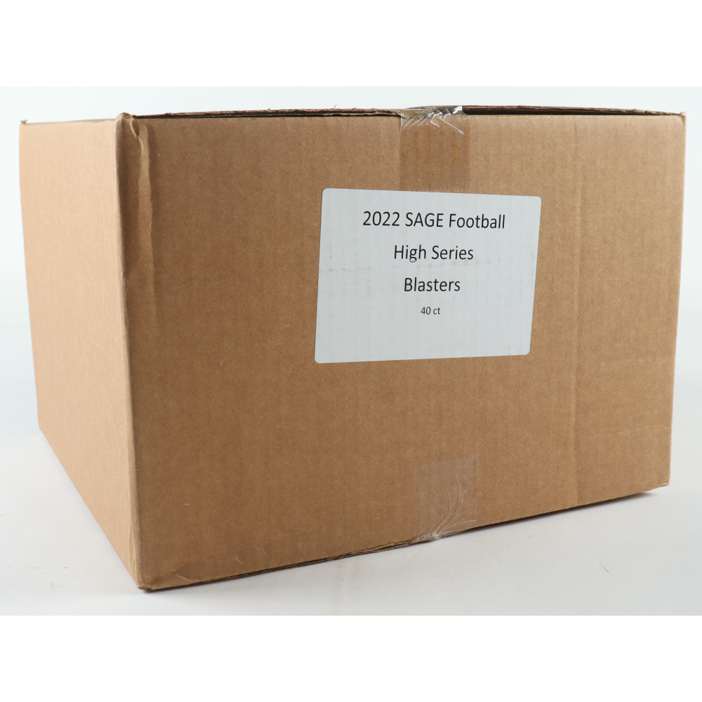 2022 Sage High Series Football Blaster Box Case With 40 Boxes 2022 Sage High Series Football Blaster Box Case With 40 Boxes