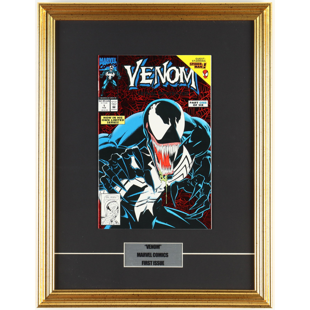 1992 "Venom" Issue #1 Marvel Custom Framed Comic Book Display ...