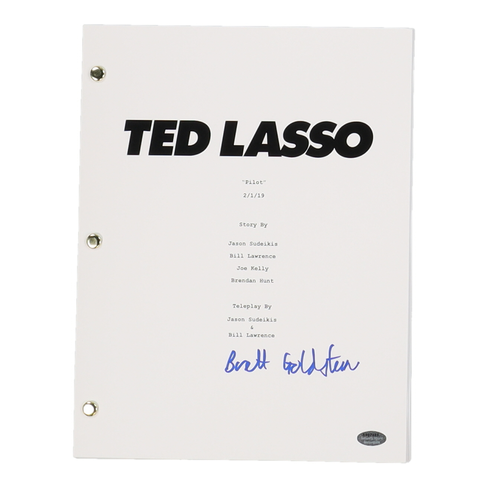 Brett Goldstein Signed "Ted Lasso" Show Script (Schwartz) | Pristine ...