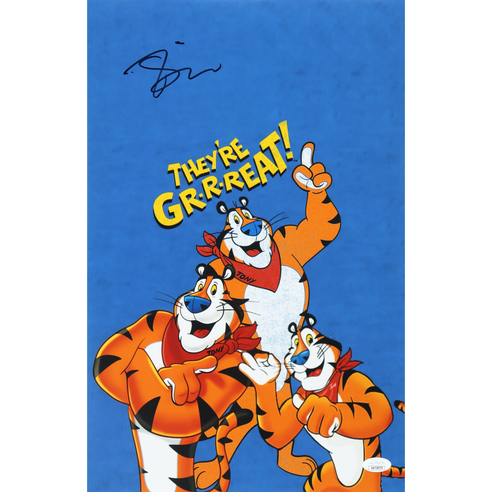 Tony Daniels Signed "Frosted Flakes" 11x17 Photo (JSA) | Pristine Auction