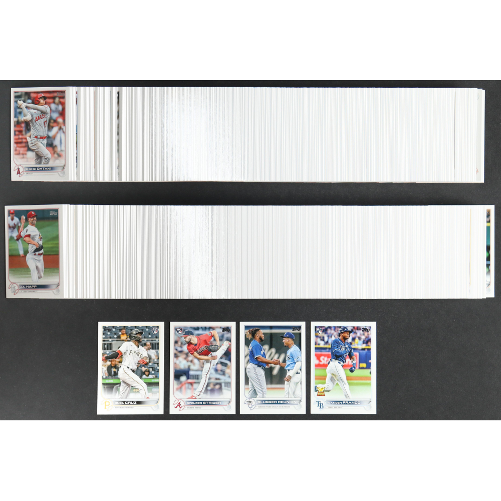 2022 Topps Complete Set of (660) Baseball Cards with Oneil Cruz #537 RC ...