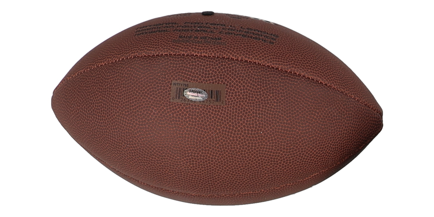 Barry Sanders Signed NFL Football (Schwartz) | Pristine Auction