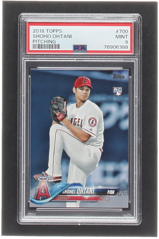 Shohei Ohtani 2018 Topps #700 RC (PSA 9) | Pristine Auction