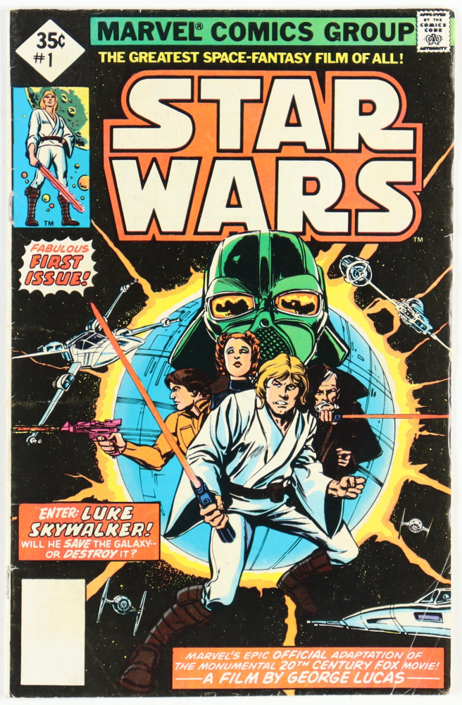 1977 "Star Wars" Issue #1 Marvel Comic Book | Pristine Auction