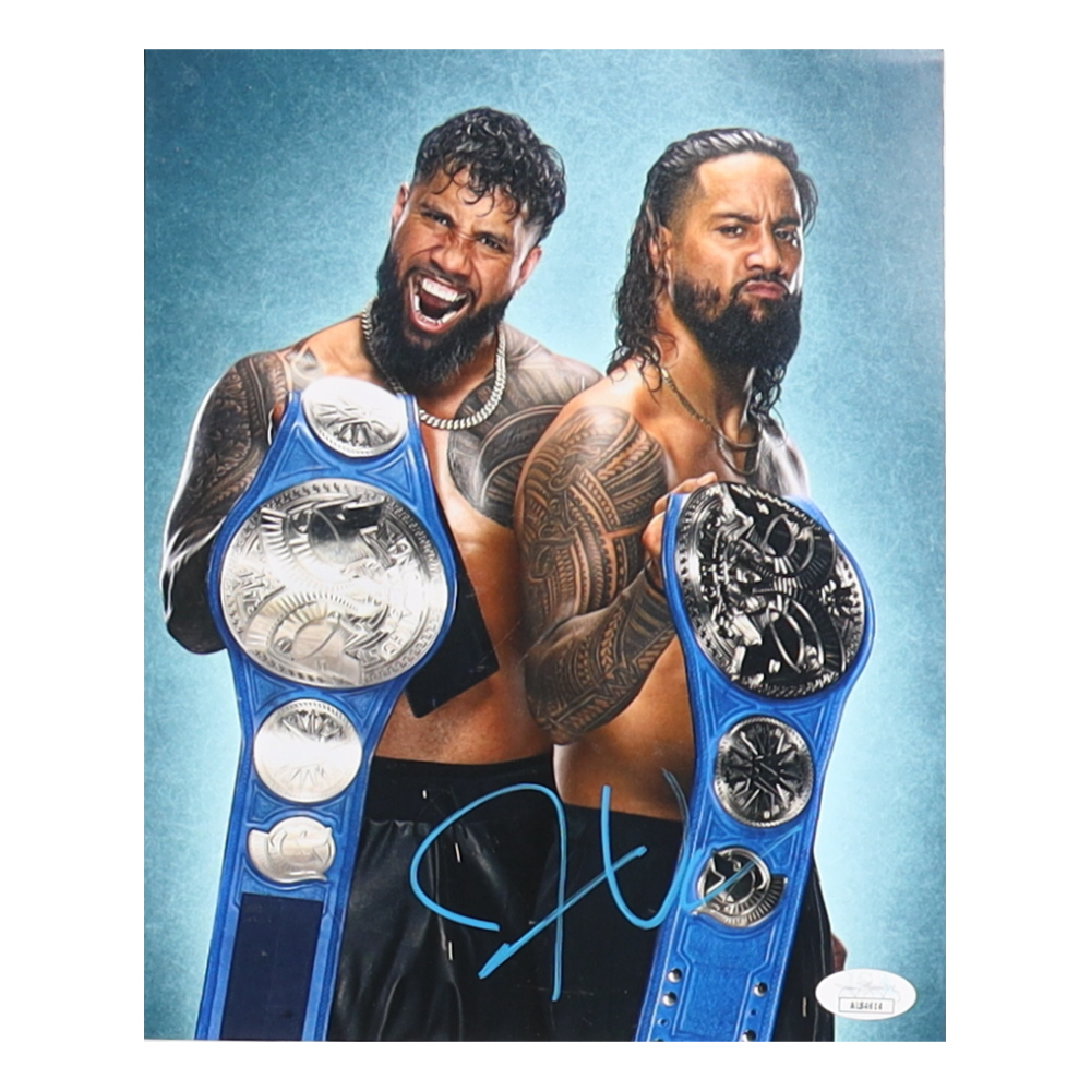 Jimmy Uso Signed WWE 8x10 Photo (JSA) | Pristine Auction