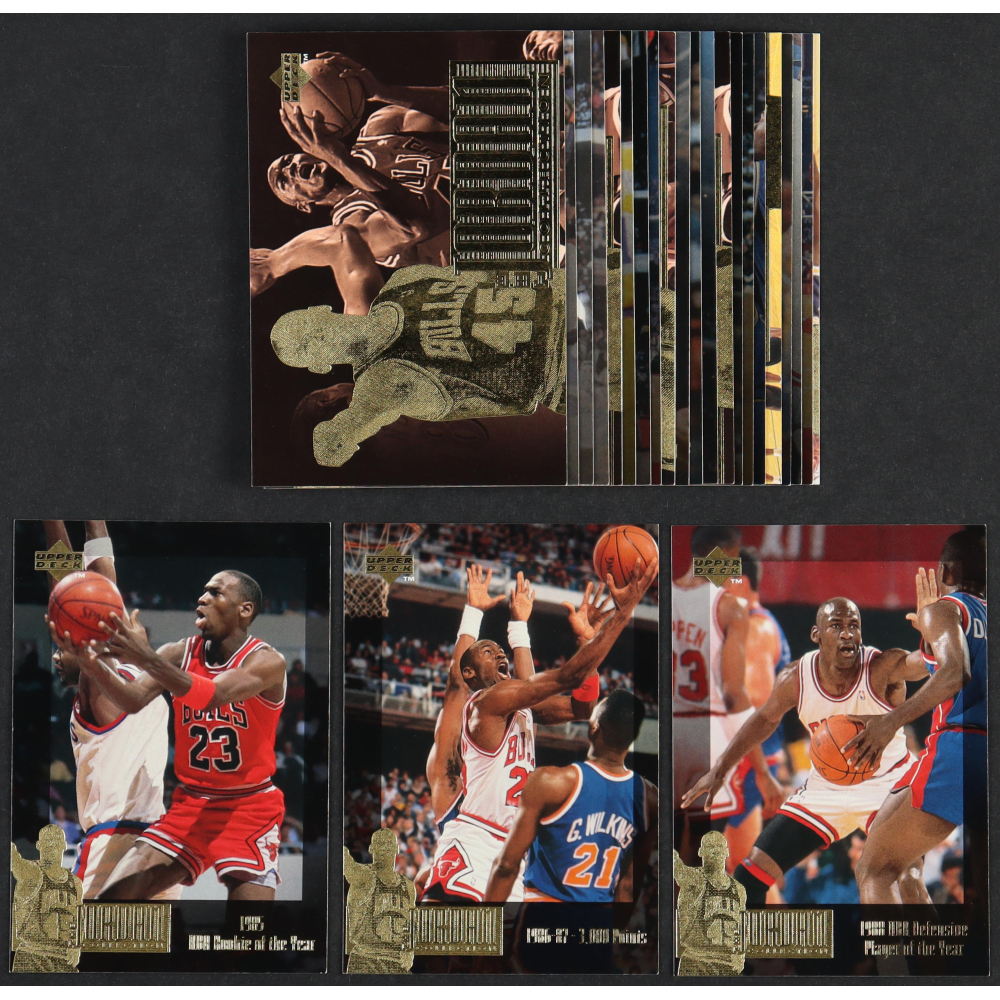 Michael Jordan 1996 Upper Deck Collection Jumbo Boxed Set with (24 ...