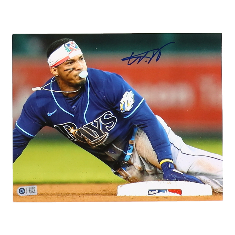 Wander Franco Signed Rays 8x10 Photo (Franco) | Pristine Auction