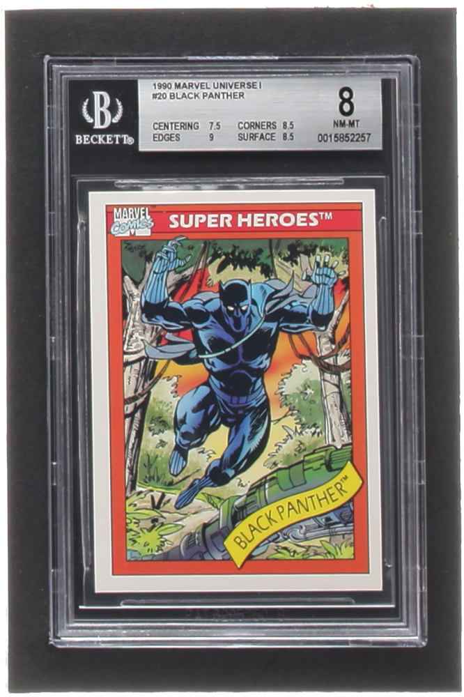 Black Panther 1990 Impel Marvel Universe I #20 (BGS 8) | Pristine Auction