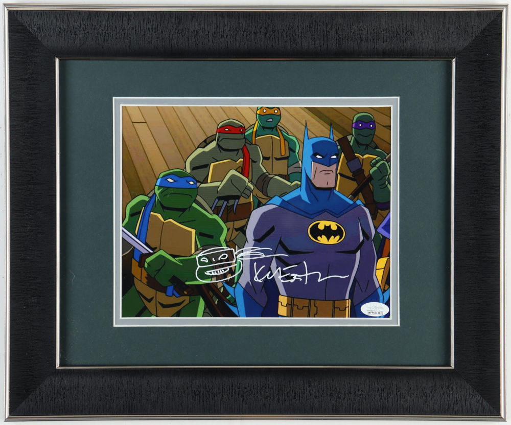 Kevin Eastman Signed "Teenage Mutant Ninja Turtles" Custom Framed Photo with Hand-Drawn Sketch ...