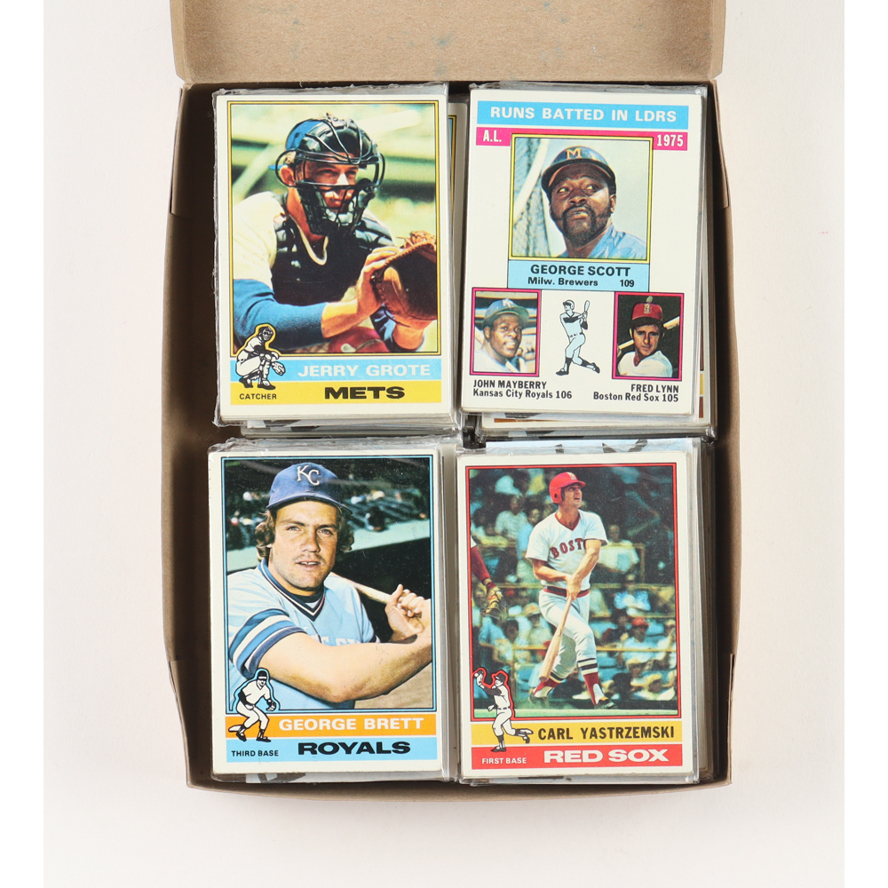 1972 Topps Baseball Cello Fun Pack Vending Box with (20) Packs ...
