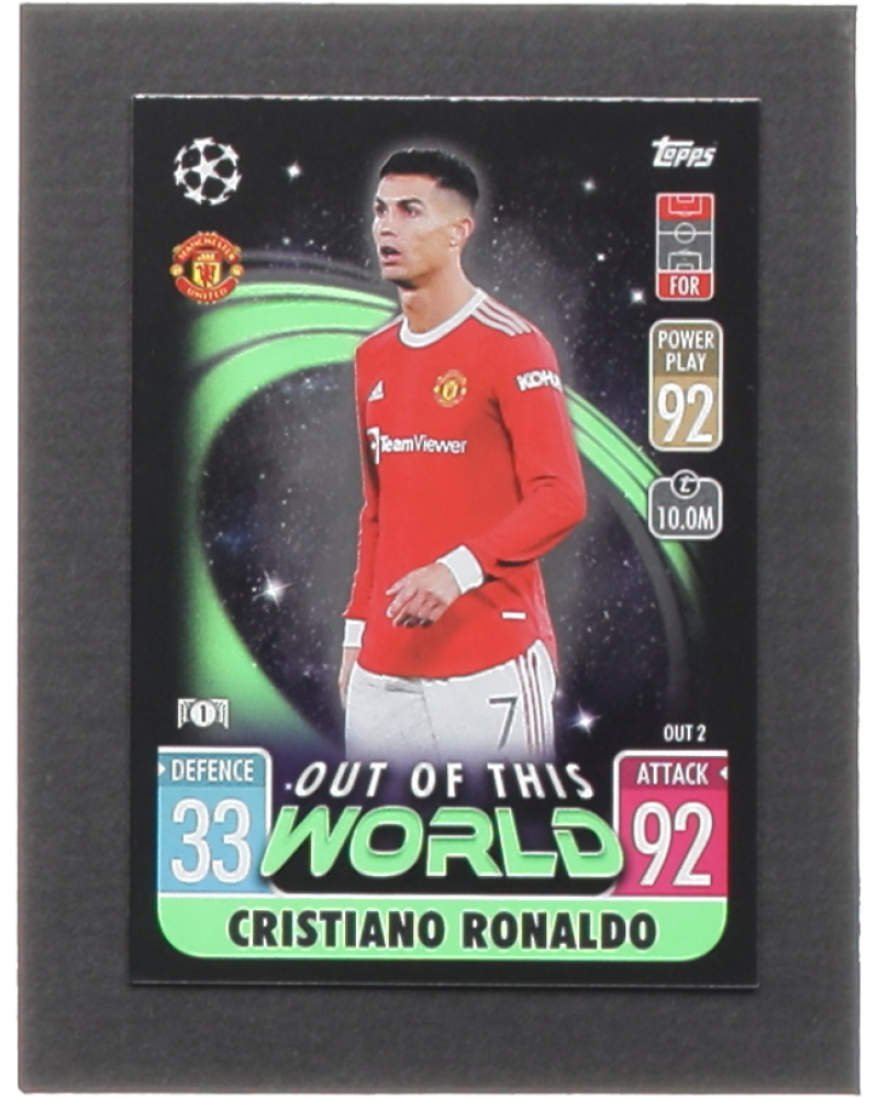 Cristiano Ronaldo 2021-22 Topps Match Attax Extra UEFA Champions and ...