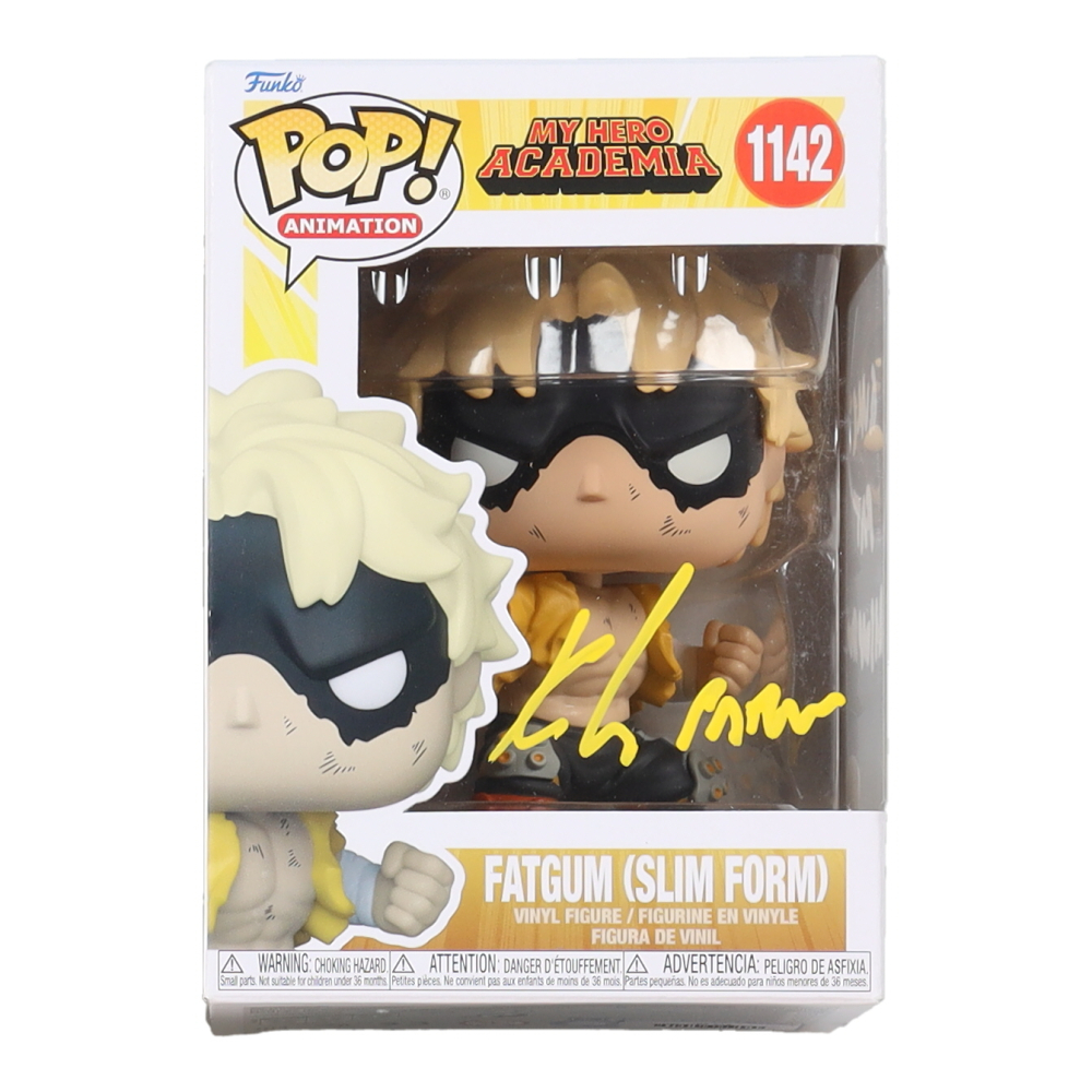 Kyle Hebert Signed "My Hero Academia" #1142 Fatgum (Slim Form) Funko ...