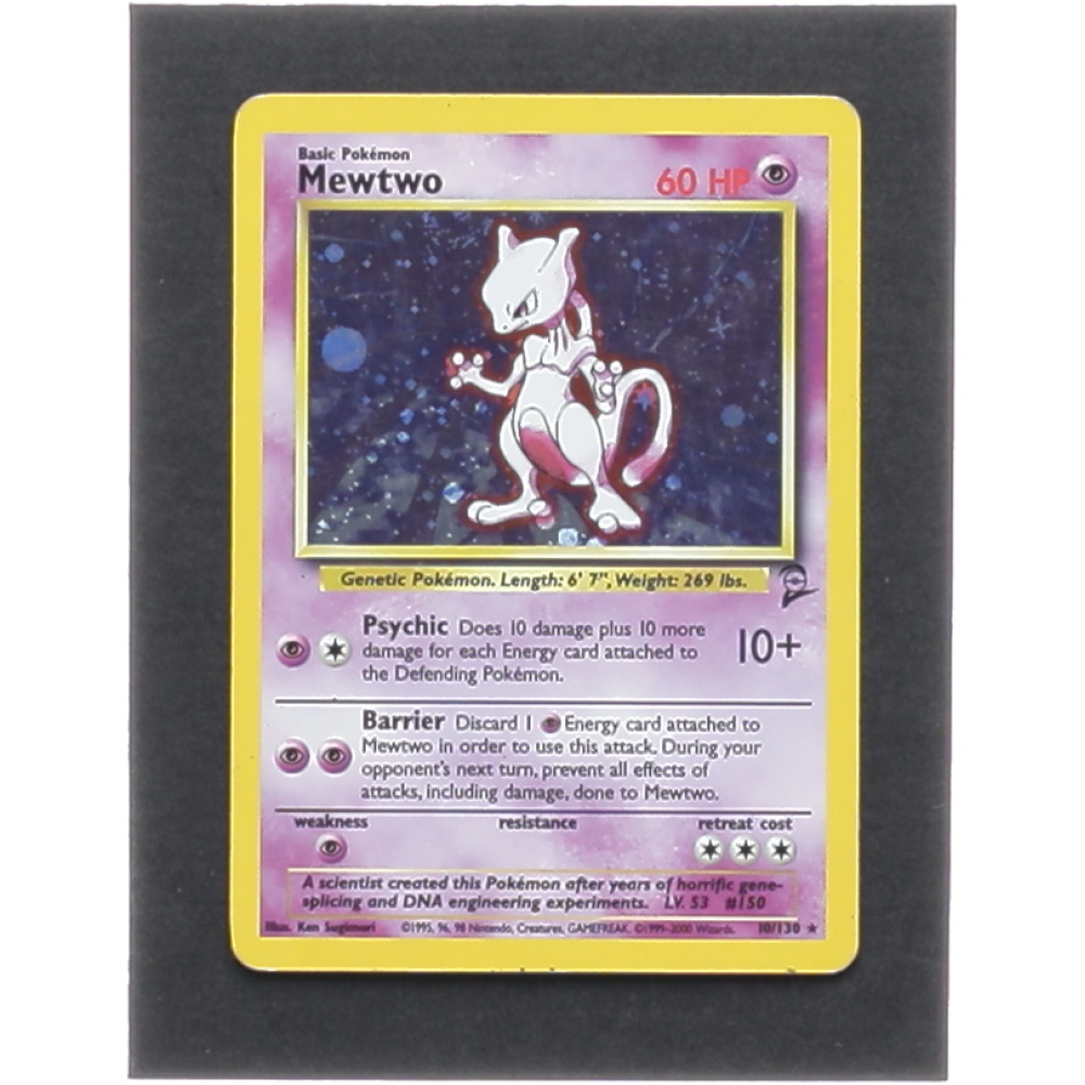 Mewtwo 2000 Pokemon Base 2 Unlimited #10 Holo | Pristine Auction