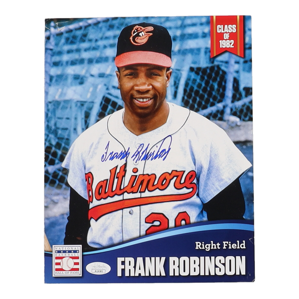 Frank Robinson Signed Orioles Magazine Cover (JSA) | Pristine Auction