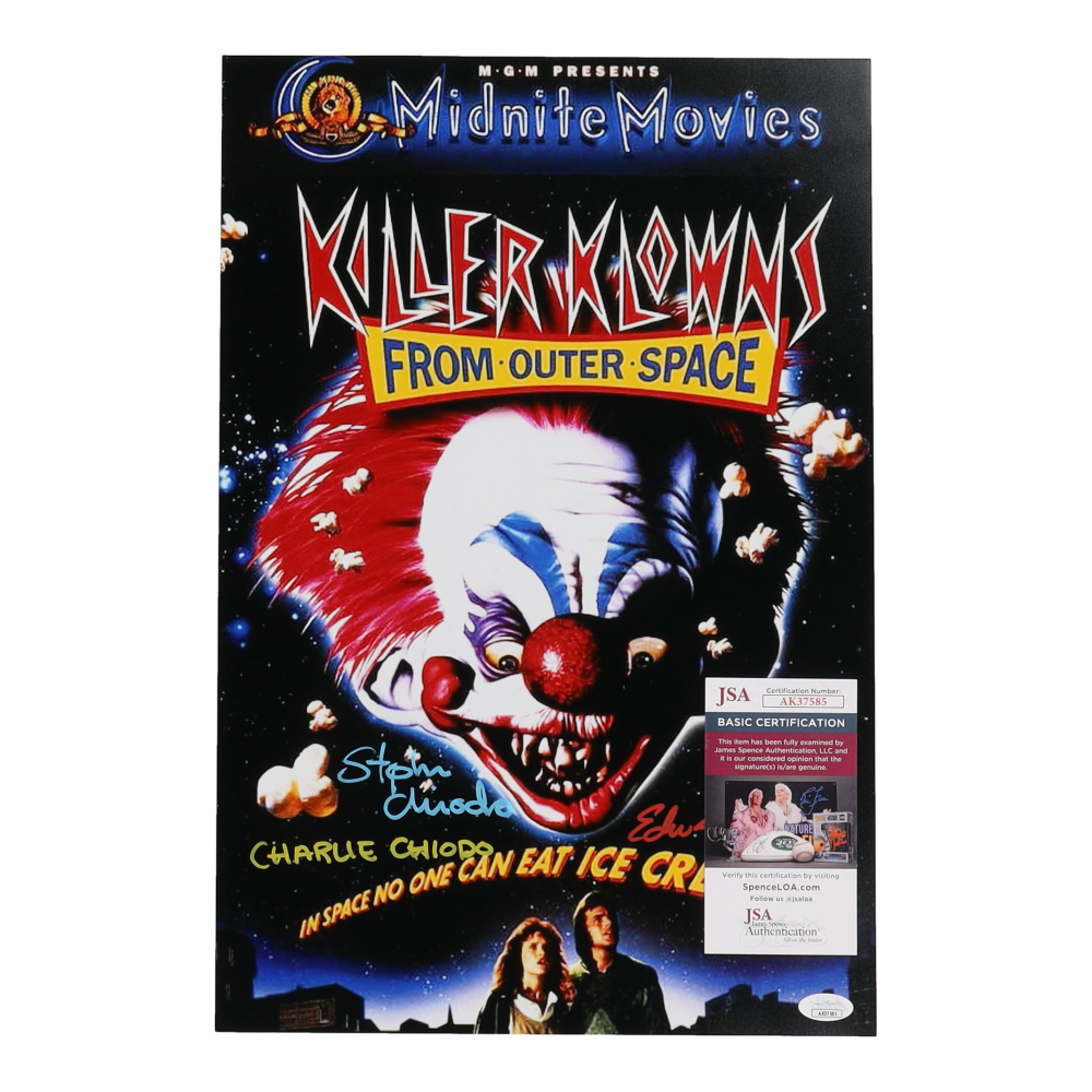 Charlie Chiodo, Edward Chiodo & Stephen Chiodo Signed "Killer Clowns ...
