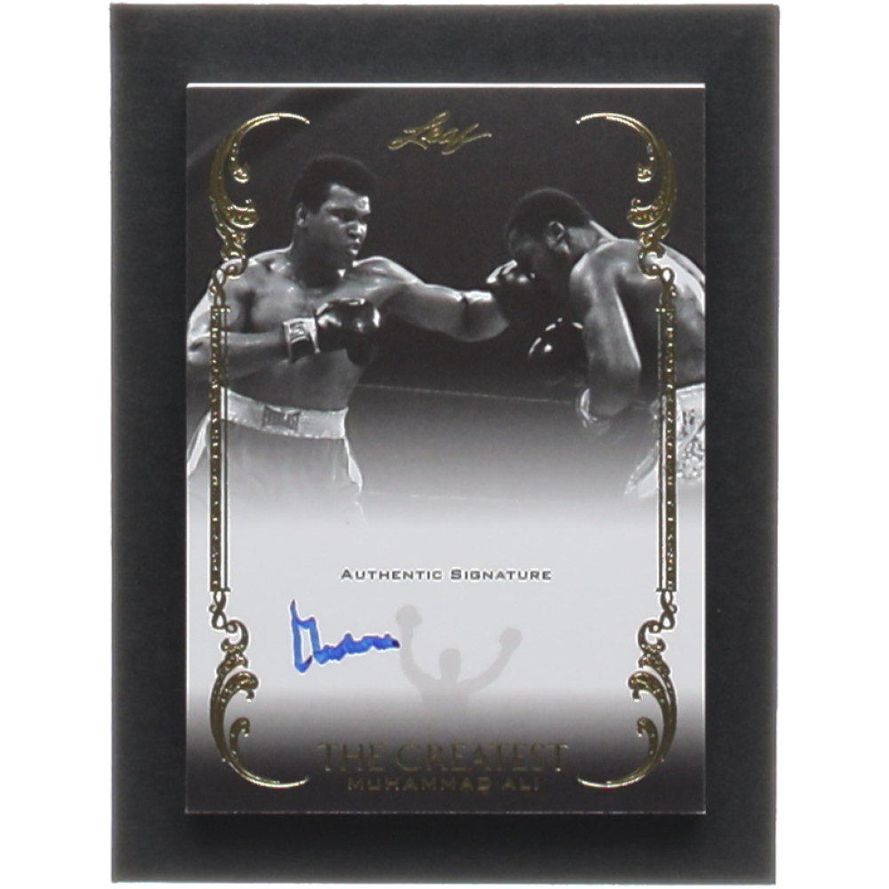 Muhammad Ali 2012 Leaf Muhammad Ali The Greatest Autographs Gold #AU49 ...