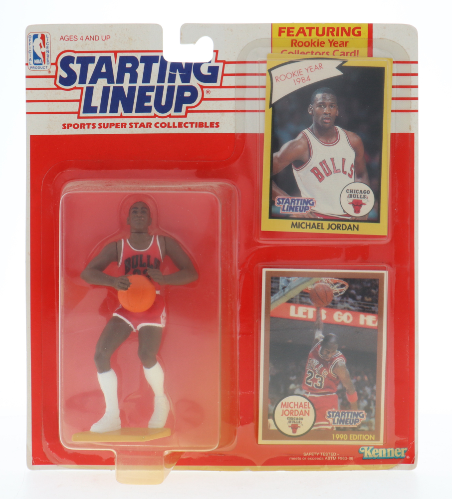 Michael Jordan 1990 Starting Lineup Sports Super Star Collectibles ...