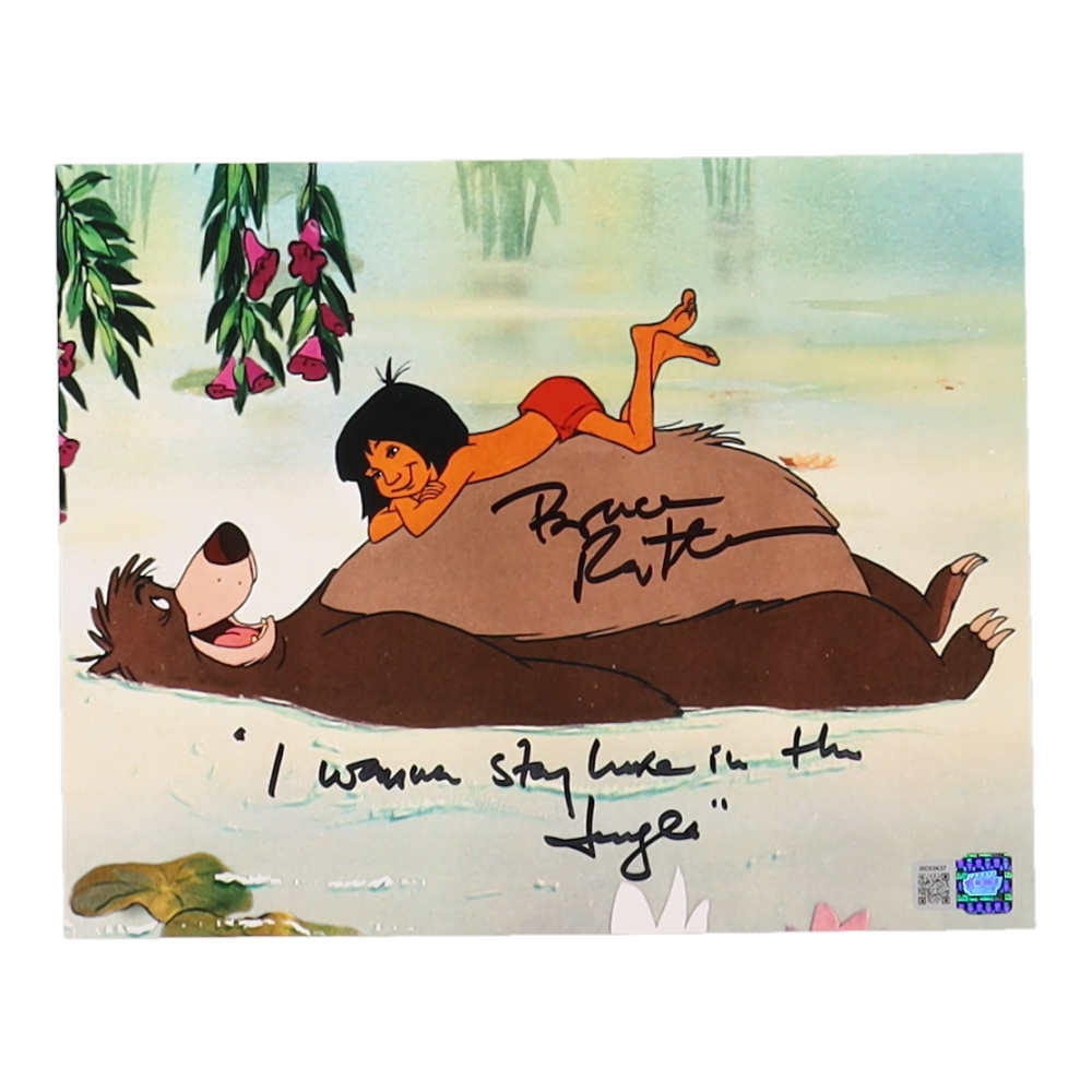 Bruce Reitherman Signed "The Jungle Book" 8x10 Photo with Extensive ...