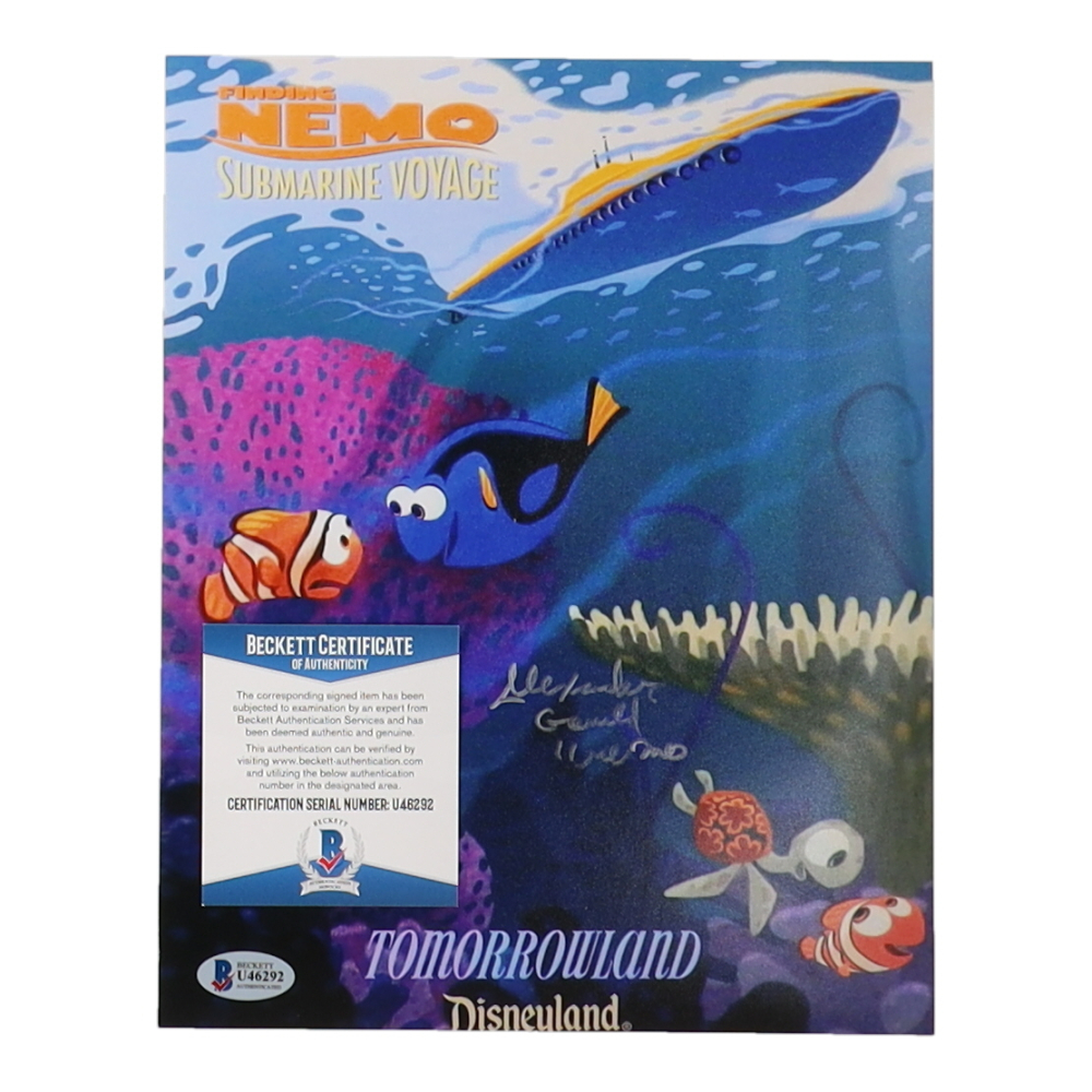 Alexander Gould Signed "Finding Nemo" 8x10 Photo Inscribed "Nemo ...