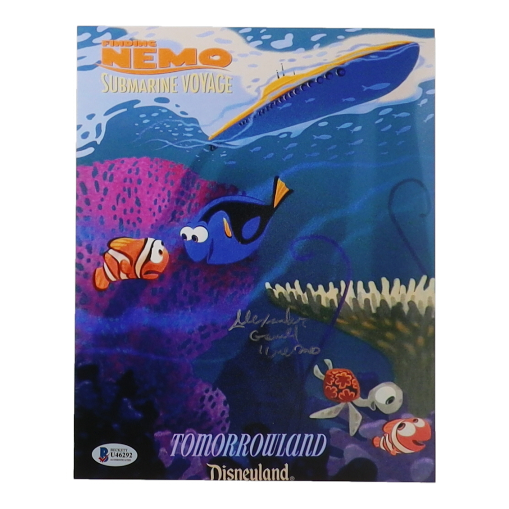 Alexander Gould Signed "Finding Nemo" 8x10 Photo Inscribed "Nemo ...