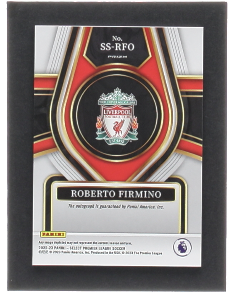 Roberto Firmino 2022-23 Select English Premier League Select Signatures ...