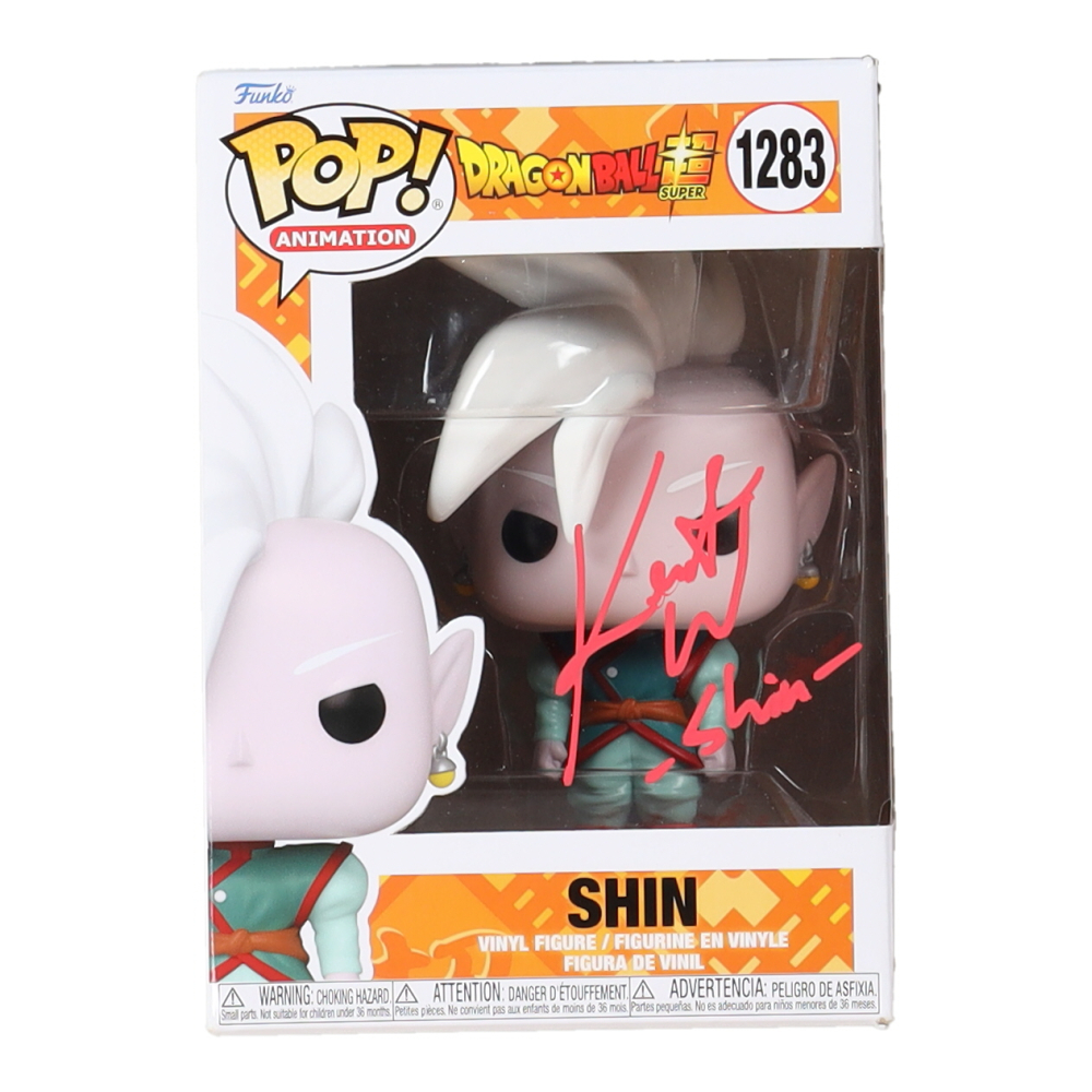 Kent Williams Signed "Dragonball Super" #1283 Shin Funko Pop! Vinyl ...