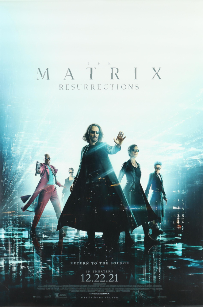 2021 "The Matrix Resurrections" 27x40 Movie Poster | Pristine Auction