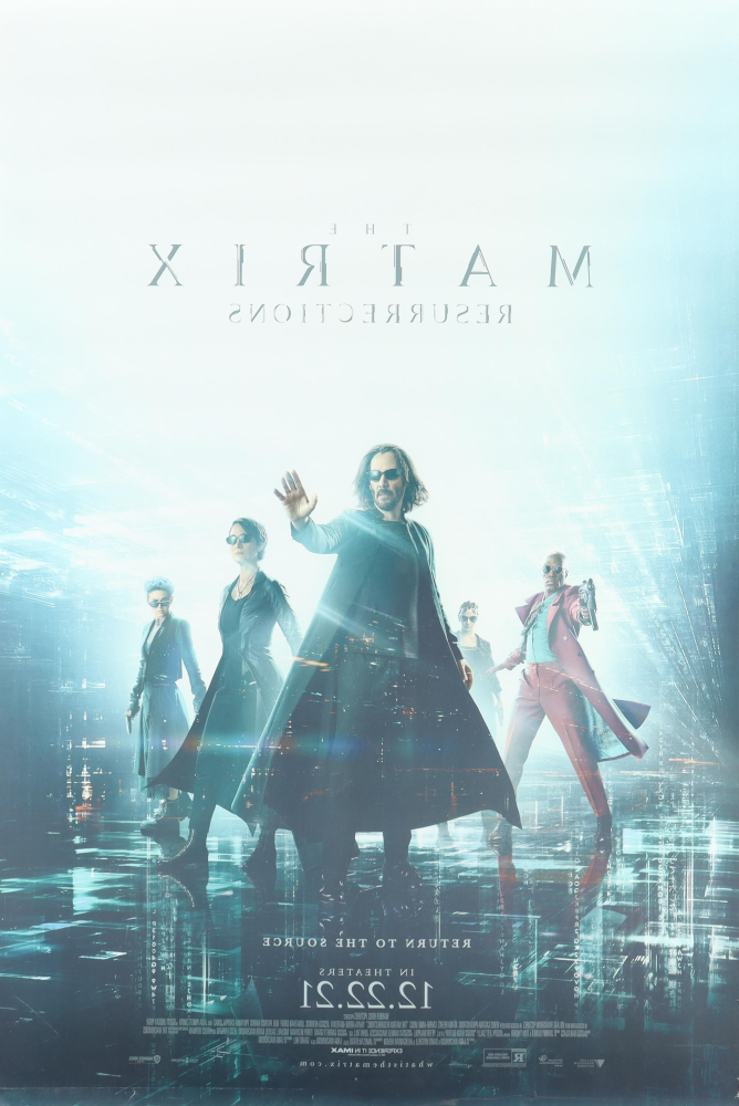 2021 "The Matrix Resurrections" 27x40 Movie Poster | Pristine Auction