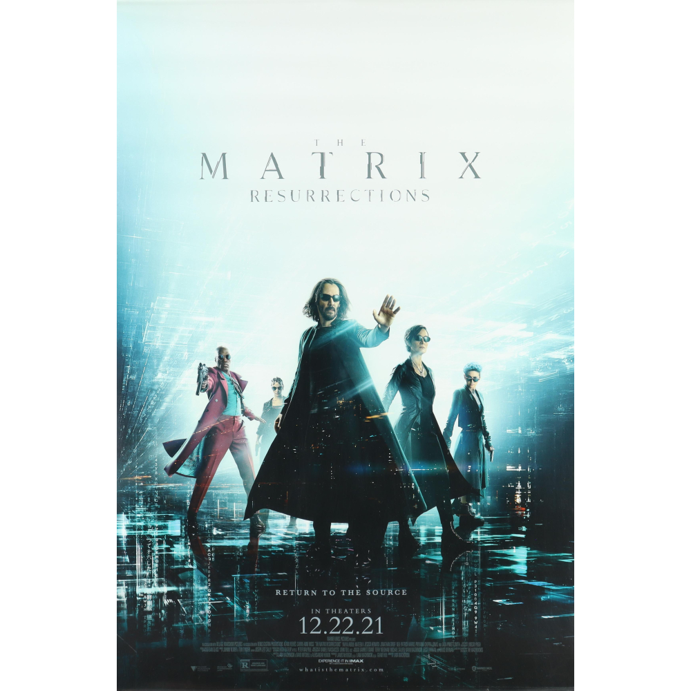2021 "The Matrix Resurrections" 27x40 Movie Poster | Pristine Auction