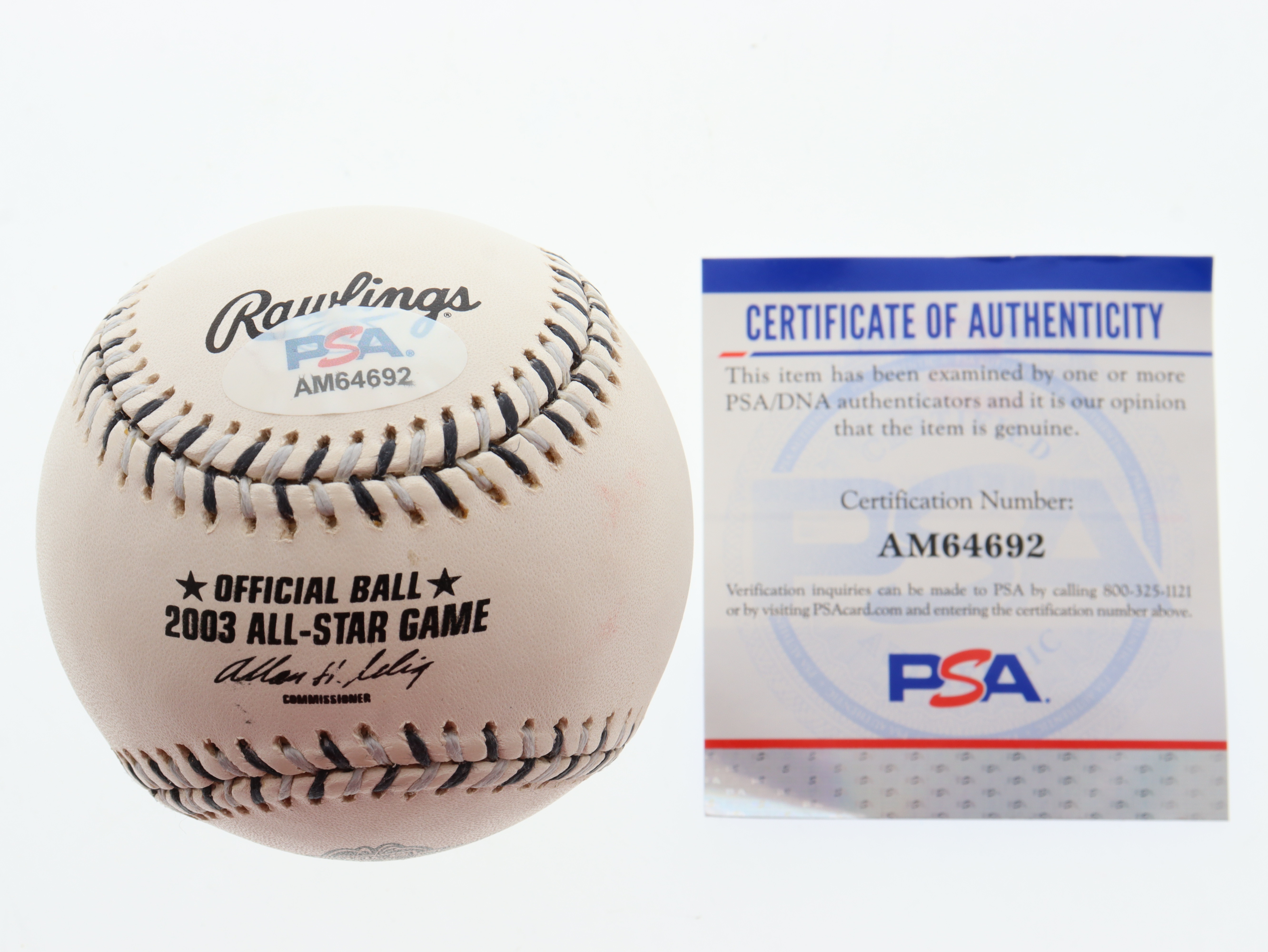 Corey Patterson Signed 2003 All-Star Game Baseball (PSA) | Pristine Auction